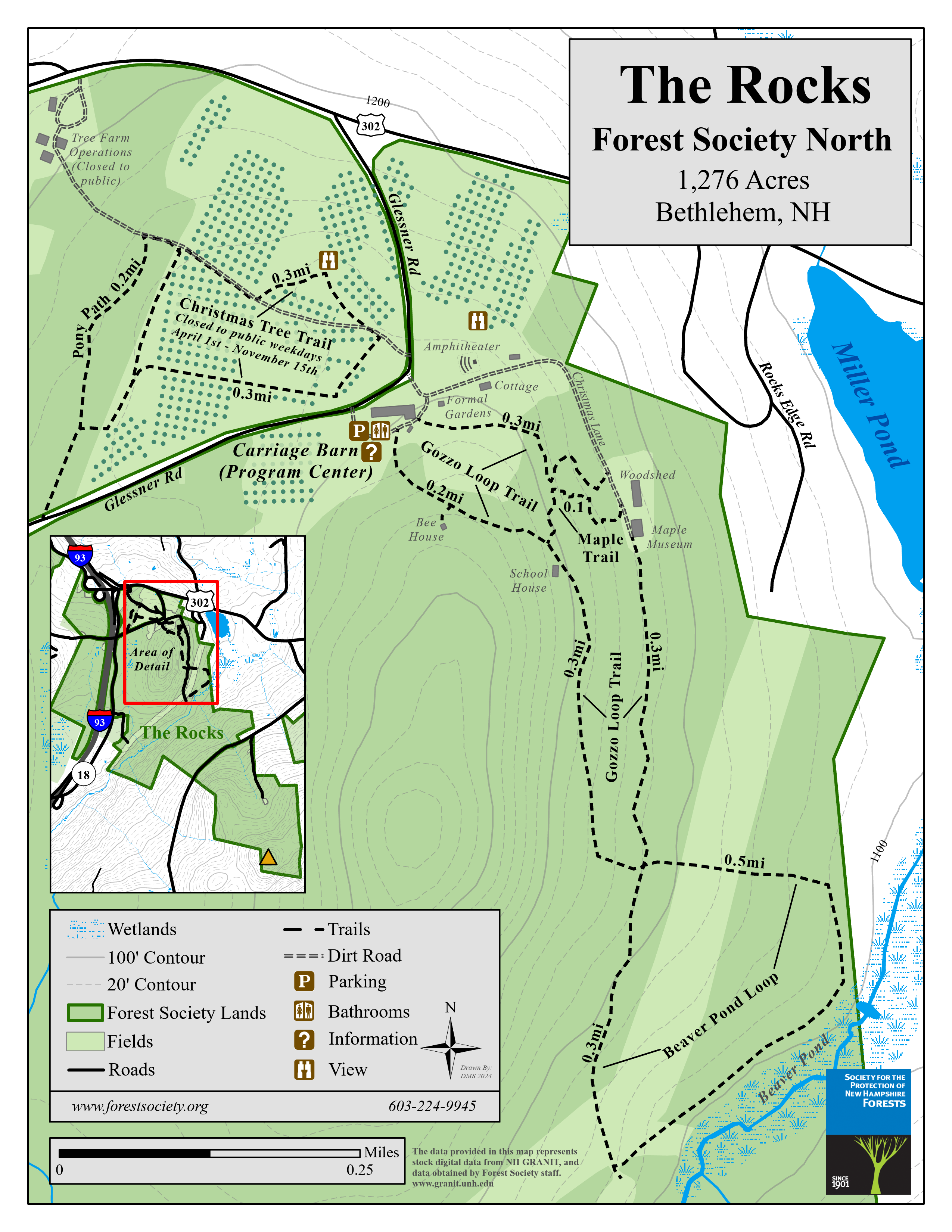 Trails at The Rocks | Forest Society